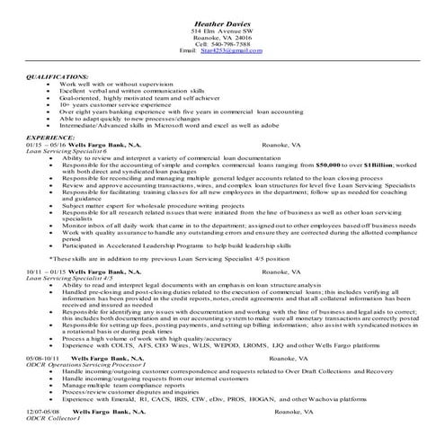 Kathy resume 2016 | DOC