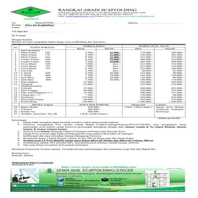 BROSUR per Februari 2014 - KOP SURAT | DOC