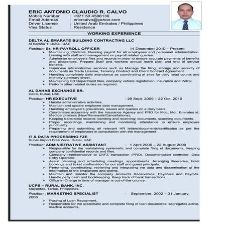 Curriculum Vitae | DOC