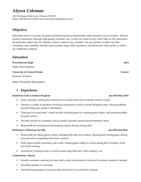 anne's resume | PDF