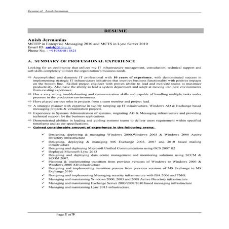 Anish_Jermanias_Resume | DOC