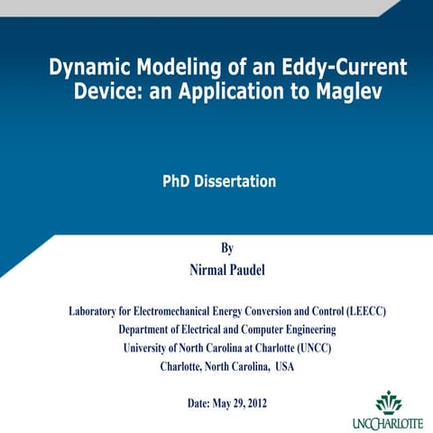 EM_and_Dynamic_Modeling_of_an_Maglev | PDF | Physics | Science