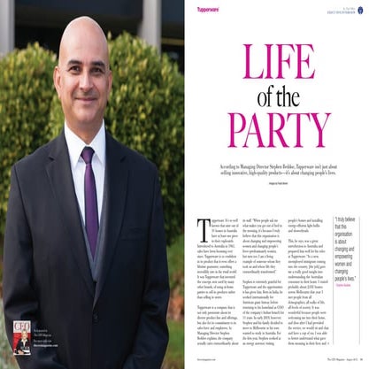 CEO AUG15_Tupperware | PDF