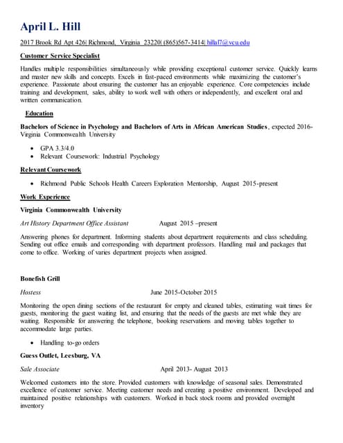 RESUME2 | PDF