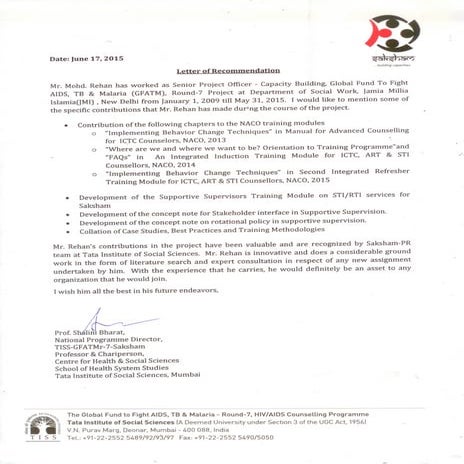 LETTER OF RECOMMENDATION BY PR final | PDF