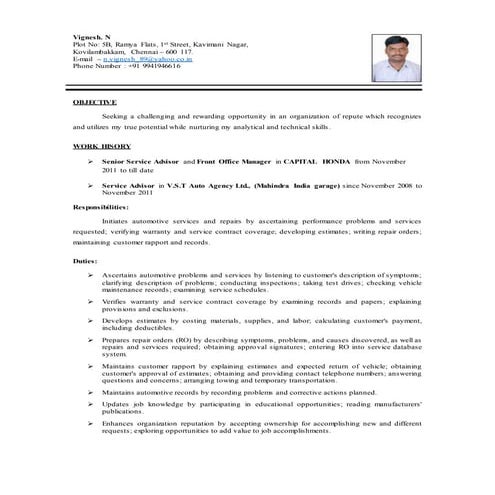 Vignesh_updated | PDF