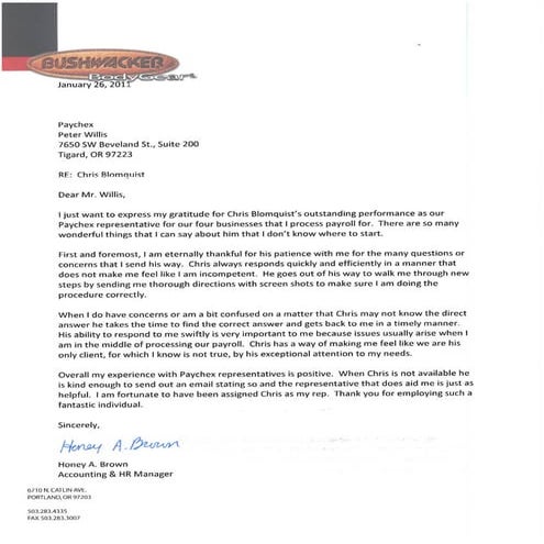 Recent Client Letter | PDF