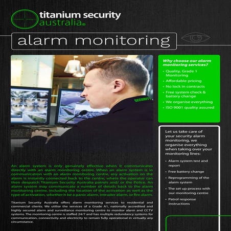 Alarm Monitoring_EMAIL Flyer | PDF | Home Security | Home & Garden