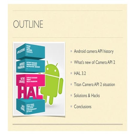 Camera2 API, SHIM, and HAL 3.2 in Android 5.1 | PDF