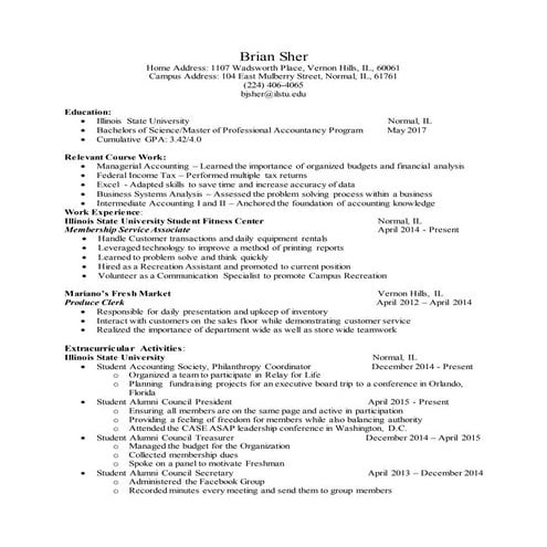 Brian Sher's Resume | DOCX