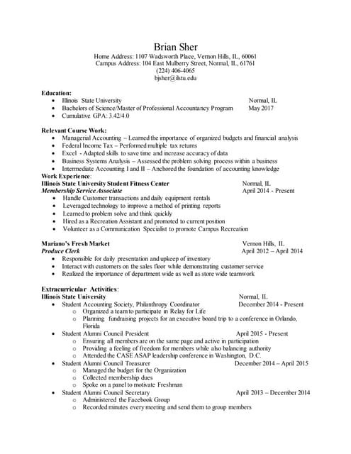 Ben Resume updated 2015 | DOC | IT and Internet Support | Internet
