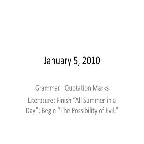 Blending quotations | PPT