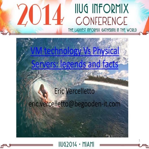 Ibm Informix Compared Performance Efficiency Between Physical Server And Virtualized Serverr