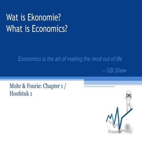Chapter 1: What is Economics | PPT