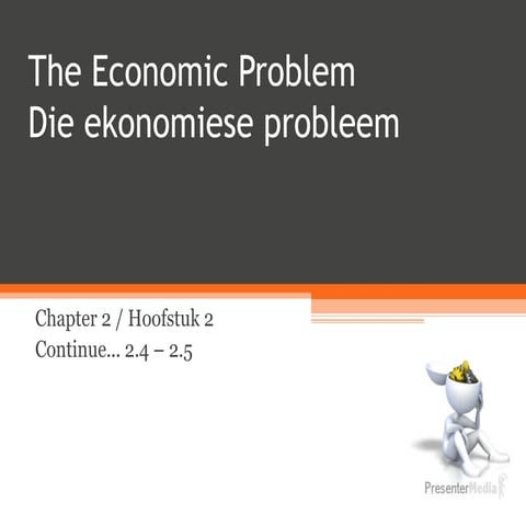 Chapter 1: What is Economics | PPT