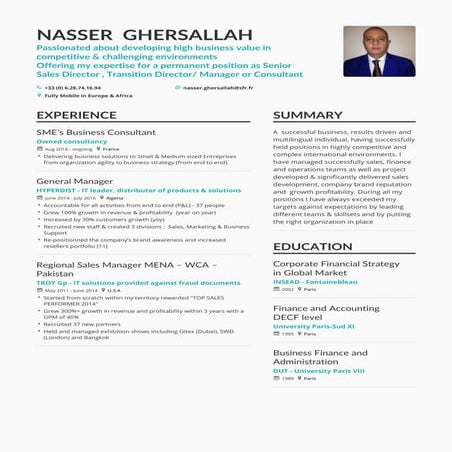 Nasser Ghersallah Resume -EN- | PDF