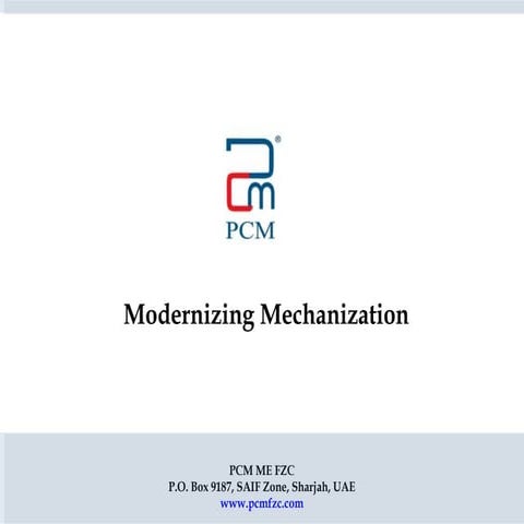 PCM - Your Industrial Automation Partner | PPS