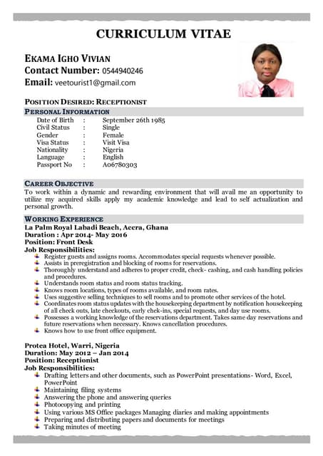 SILVER RESUME | PDF