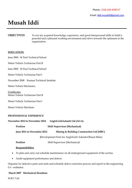 Jackson Resume | PDF