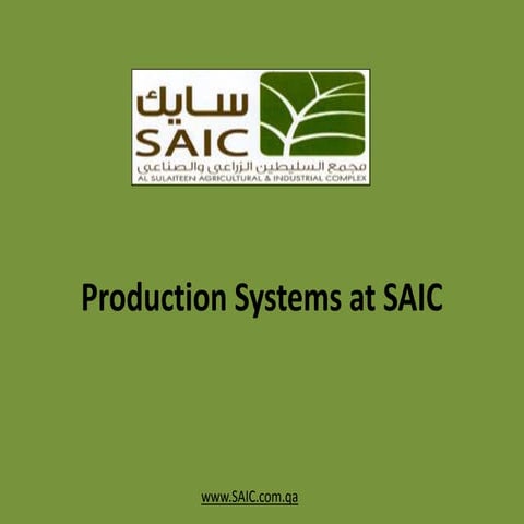 SAIC Growing Systems x2 | PPT
