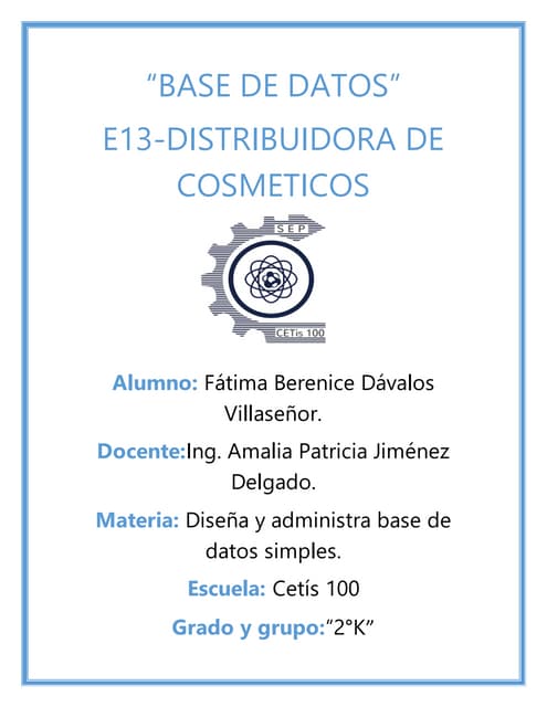 E2-TIENDA DE COMPUTO | PDF