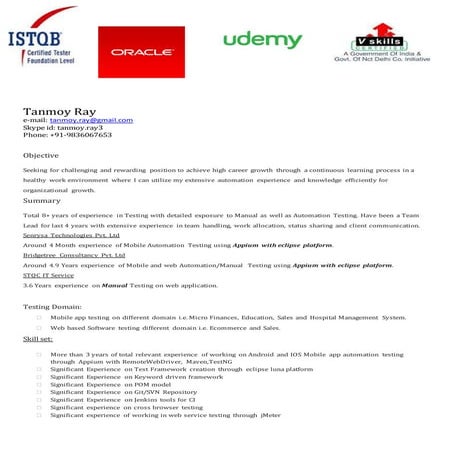 Tanmoy_Resume | DOCX