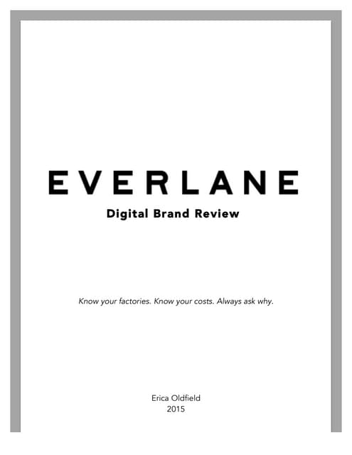 Anthropologie's Brand Position | PPTX