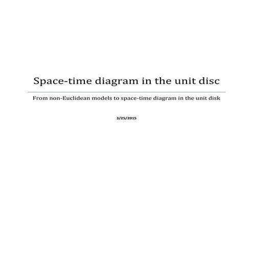 Pipeline processing and space time diagram | PPTX