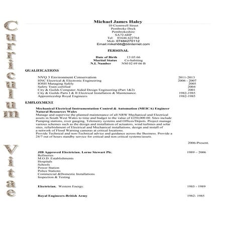 Document cv | RTF