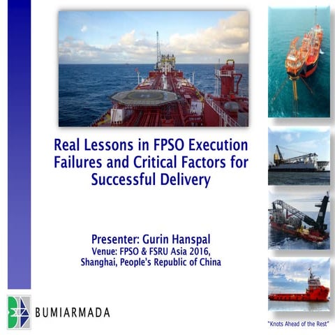 FPSO & FLNG Asia 2016 - Final | PDF