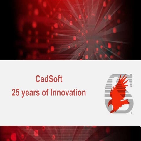 25 years of CadSoft | PPTX