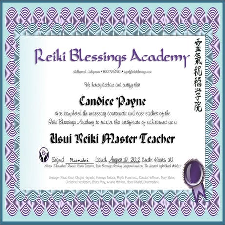 Candice Reiki | PDF