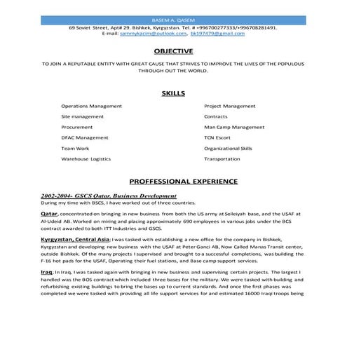 Resume-Basem-USAID | DOCX