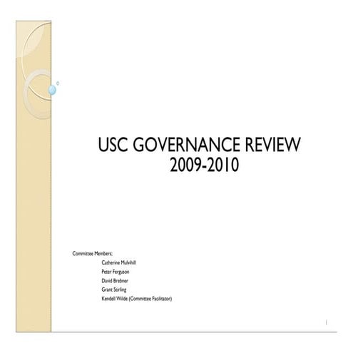 USC_governance_review | PPT