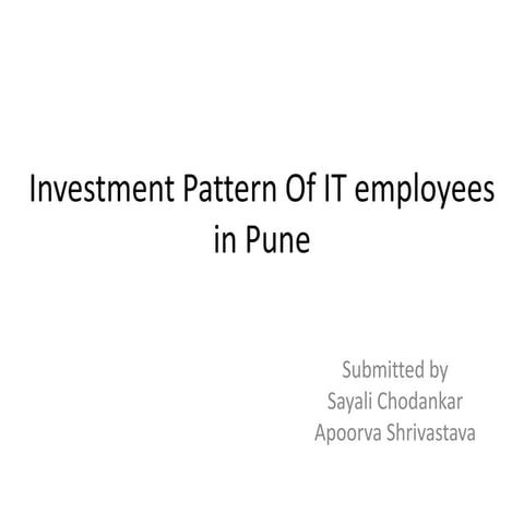 Sayali Chodankar presentations