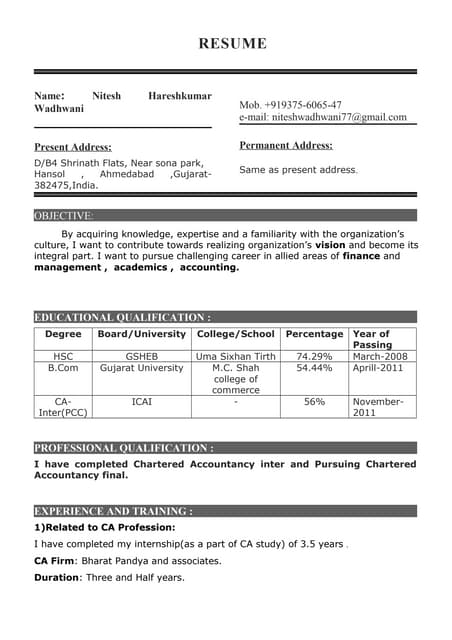 New resume[1] | PDF