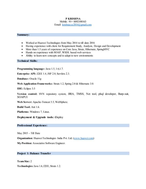 srinu_java_3.4year_experience | PDF