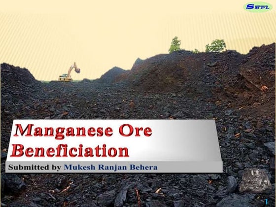 Seminar on iron ore beneficiation in india | PDF