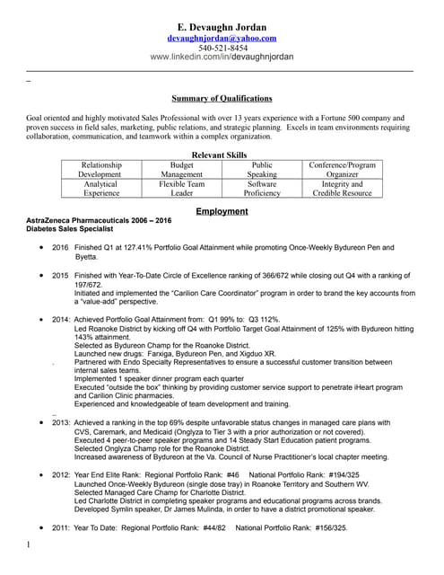 Evett Shulman Resume_0218 | PDF | Non-Profit Organizations | Industries