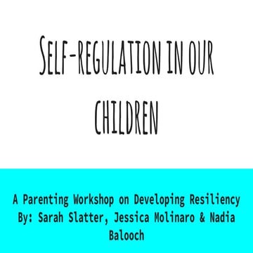 Parenting Workshop_Resiliency | PPTX