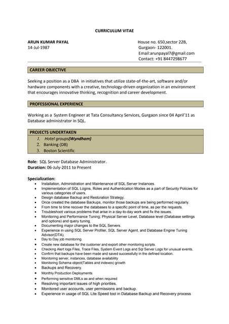 sandeep_resume | PDF