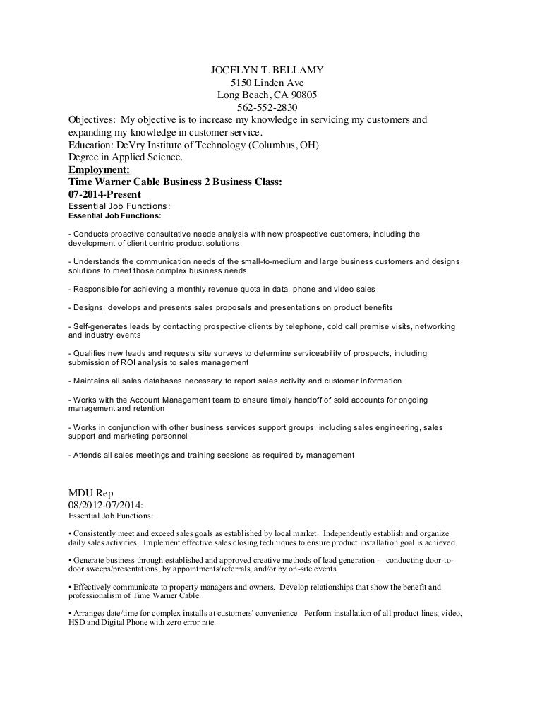 old resume