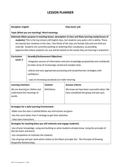 1. Lecture in Grade 8 English Lesson 1 for Intervention Camp (Denn Marc ...