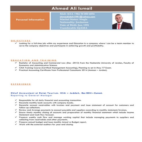 Ahmed cv | PDF