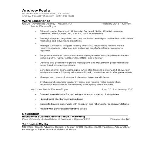Adam Michael Sacks - Resume | PDF