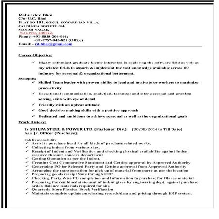 Sandy's Resume | DOCX