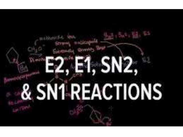 Reaction Mechanism of SNi, SN1’, SN2’, SN1cA and SN2cA reaction | PPTX