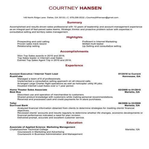 Dustin White Resume | PDF