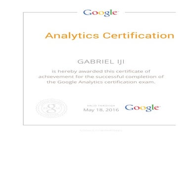 Google Partners - Certification-2 | PDF