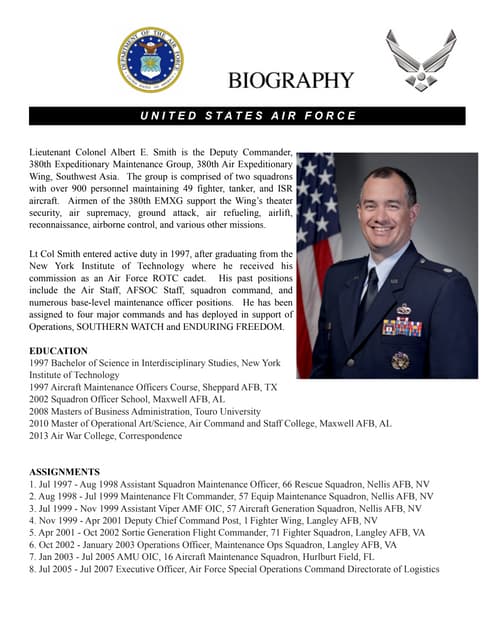 Theisen Military Bio | PDF